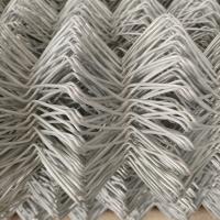 China Great Standard Galvanized Iron Wire Chain Link Fence Cyclone Wire Mesh Fence Panel for sale