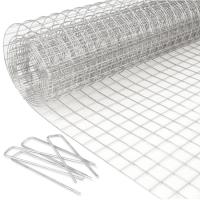 China Cheap And High Quality Square Mesh Galvanized After Welding Hot Dipped Galvanized Welded Wire Mesh Roll 50X50 for sale