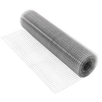 China Welded Wire Mesh Roll 2X2 Galvanized Welded Wire Mesh with and Hole shape Square Hole for sale