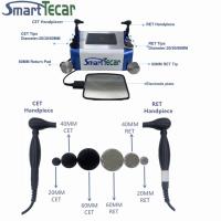 China Smart Tecar Therapy Machine 300W RF Diathermy for Sport Injury Pain Rehabilitation for sale
