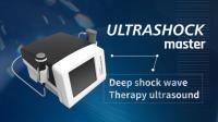 China Pneumatic Ballistic Shockwave and Ultrasound Therapy Machine 6 Bar 21 Hz for sale