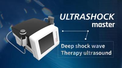 China Pneumatic Ballistic Shockwave and Ultrasound Therapy Machine 6 Bar 21 Hz for sale
