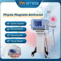 China Low Laser INRS Infrared Physio Magneto Therapy Machine 16pcs NIRS Lights for Body Pain Relief for sale