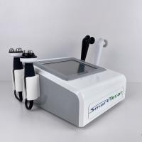 China RF Tecar Physiotherapy Machine 448KHz 350W for Back Knee Pain Relief Diathermy RET CET Tripolar for sale