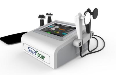 China 448KHz Tecar Therapy Diathermy Physiotherapy Machine with CET RET Handles for Pain Relief for sale