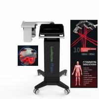 China Glass 3 405nm 635nm Laser Physiotherapy Machine 12.1 Inch Screen Low Level Therapy for sale