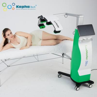 China Emerald 10D Cold Laser Lipo Therapy Device for Waist Hips Thighs Abdomen Fat Reduction 532nm for sale