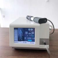 China Portable ESWT Shockwave Therapy Machine 6 Bar 21 Hz for Pain Relief and Sports Injury Recovery for sale