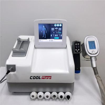 China 10KPA Cool Cryolipolysis Fat Freezing Machine with Shockwave for Cellulite Reduction for sale