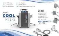 China Double Channels Cryolipolysis Fat Freezing Machine 2 Handles 80KPA Vacuum for Cellulite Reduction for sale