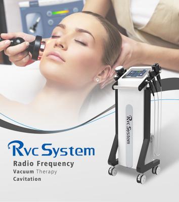 China RVC Multi-Functional RF Skin Tightening Machine 40KHz Cavitation 8 Polar Vacuum Home Salon for sale