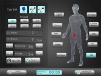 China Ankle Sprain Non Invasive ESWT Therapy Machine With 8 Inch Touch Screen Easy Operation for sale