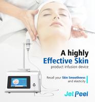 China Skin Care Jet Peel Machine 0.5mm Triple Line Acne Treatment 110V 220V for sale