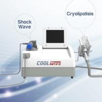 China Cool Wave Cryolipolysis Fat Freezing Machine For Cellulite Reduction Noninvasive for sale
