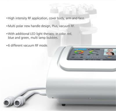 China Portable RF Machine for Cellulite Removal Skin Tightening 80KPA Vacuum for sale