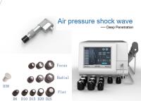 China Pneumatic Shock Wave Therapy Machine 1-21Hz 6Bar for Body Pain Relief Home Use for sale