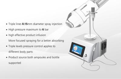 China Portable Jet Peel Machine 6Bar Air Pressure Skin Tightening Facial Water Oxygen Jet Peel for sale