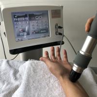 China Portable Air Pressure Shockwave and Ultrasound Physiotherapy Machine 6 Bar 250W for Pain Relief for sale