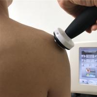 China 1MHz Ultrasound Physiotherapy Machine 6 Bar Shockwave for Plantar Fasciitis Knee Pain for sale