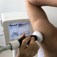 China Touch Screen Ultrasound Physiotherapy Machine 6 Bar Shockwave for Plantar Fasciitis for sale