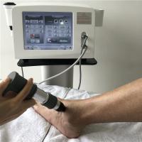 China Touch Screen Ultrasound Physiotherapy Machine 6 Bar Shockwave for Plantar Fasciitis for sale