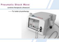 China 3MHz Ultrasound Physiotherapy Machine with Shockwave Therapy 6 Bar Pressure 10.4 Inch Touch Screen for sale