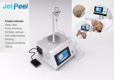China Non Invasive Jet Peel Facial Machine 6 Bar High Pressure Oxygen Skin Care Device for sale