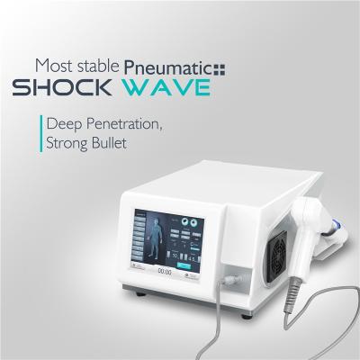 China Portable Air Pressure Shock Wave Therapy Machine 15kg Clinic Use Pain Relief with 12 Treatment Heads for sale