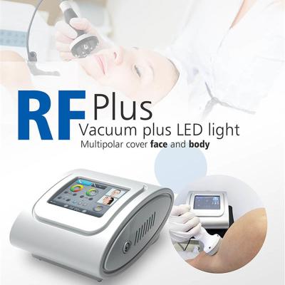 China Portable RF Multipolar Vacuum Slimming Machine 8 Inch Touch Screen 10-80KPA for sale