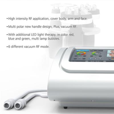 China Anti Aging Radio Frequency Machine for Facial Lifting Body Shaping 80KPA Vacuum RF Skin Tightening for sale
