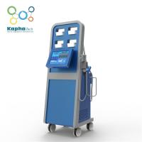 China Air Pressure ESWT Therapy Machine with Cryolipolysis 4 Cool Pads 12 Tips 400W for sale