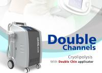 China Cryolipolysis Fat Freezing Machine 4 Handles Dual Channel Cool Body Slimming with Chin Treatment -11°C for sale