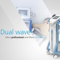 China Dual Channel Extracorporeal Shock Wave Therapy Machine 1-16Hz 5-200mJ for Pain Relief and ED for sale