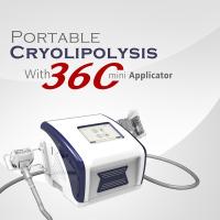 China Touch Screen Cool Sculting 220V Cryolipolysis Fat Freezing Machine for sale
