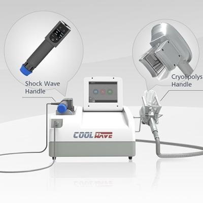 China Portable Cryolipolysis Fat Freezing Machine 200 Mj Shockwave Therapy for Cellulite Reduction for sale
