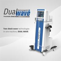 China 2 in 1 Pneumatic Electromagnetic Shockwave Therapy Machine 300W Non Invasive Pain Relief for sale