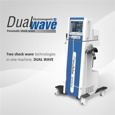 China 2 in 1 Pneumatic Electromagnetic Shockwave Therapy Machine 300W Non Invasive Pain Relief for sale