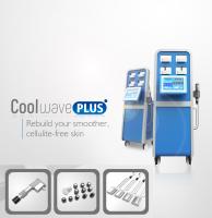 China Pneumatic Shockwave Cryolipolysis Slimming Machine 4 Coolpads 6 Bar for sale