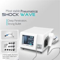 China Clinic Pneumatic Ballistic Shockwave Therapy Machine 1Bar Air Pressure Non Invasive Pain Relief for sale