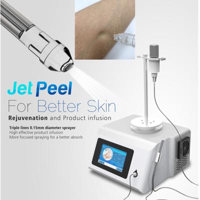 China Water Jet Peel Oxygen Facial Machine 6Bar Air Pressure Deep Skin Clean for sale