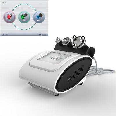 China Multipolar RF Radio Frequency Slimming Machine 1.2MHz with 3 Handles LED Light Therapy for sale