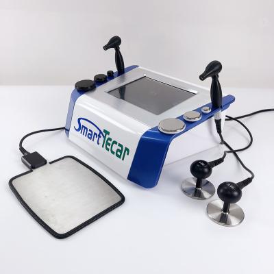China Portable Tecar Therapy Machine 300W RF Diathermy for Sports Injury Ankle Sprain Plantar Fasciitis for sale