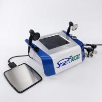 China 250W 80mm Tecar Therapy Monopolar RF Diathermy Machine with Dual Frequency 300-450KHz for sale