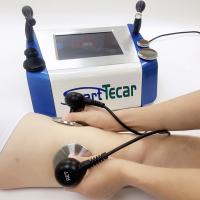 China 80mm Handle AC220V Tecar Therapy Diathermy Machine for sale