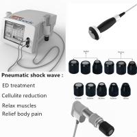 China 2 in 1 Shockwave Ultrasound Physiotherapy Machine 6 Bar 21Hz for Body Pain Relief for sale