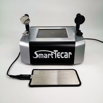 China Smart Tecar Physiotherapy Machine 300W 450kHz CET RET Handles Spine Pain Massage for sale