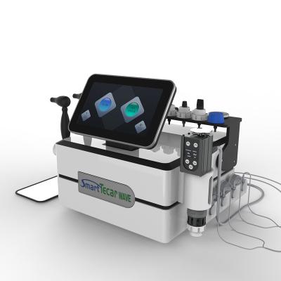 China Portable Vacuum EMS Shockwave Tecar Therapy Machine 300W for Pain Relief Rehabilitation for sale