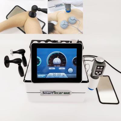 China Diathermy Tecar Shockwave Therapy Machine 300W RF 300-450kHz for Musculoskeletal Pain Relief for sale
