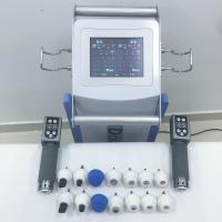 China Dual Channel Extracorporeal Shock Wave Therapy Machine 1-16Hz 5-200mJ for Pain Relief and ED for sale