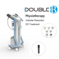 China Dual Handle ESWT ED Therapy Machine 2 Handles Extracorporeal Shockwave 1-16Hz 5-200MJ for sale